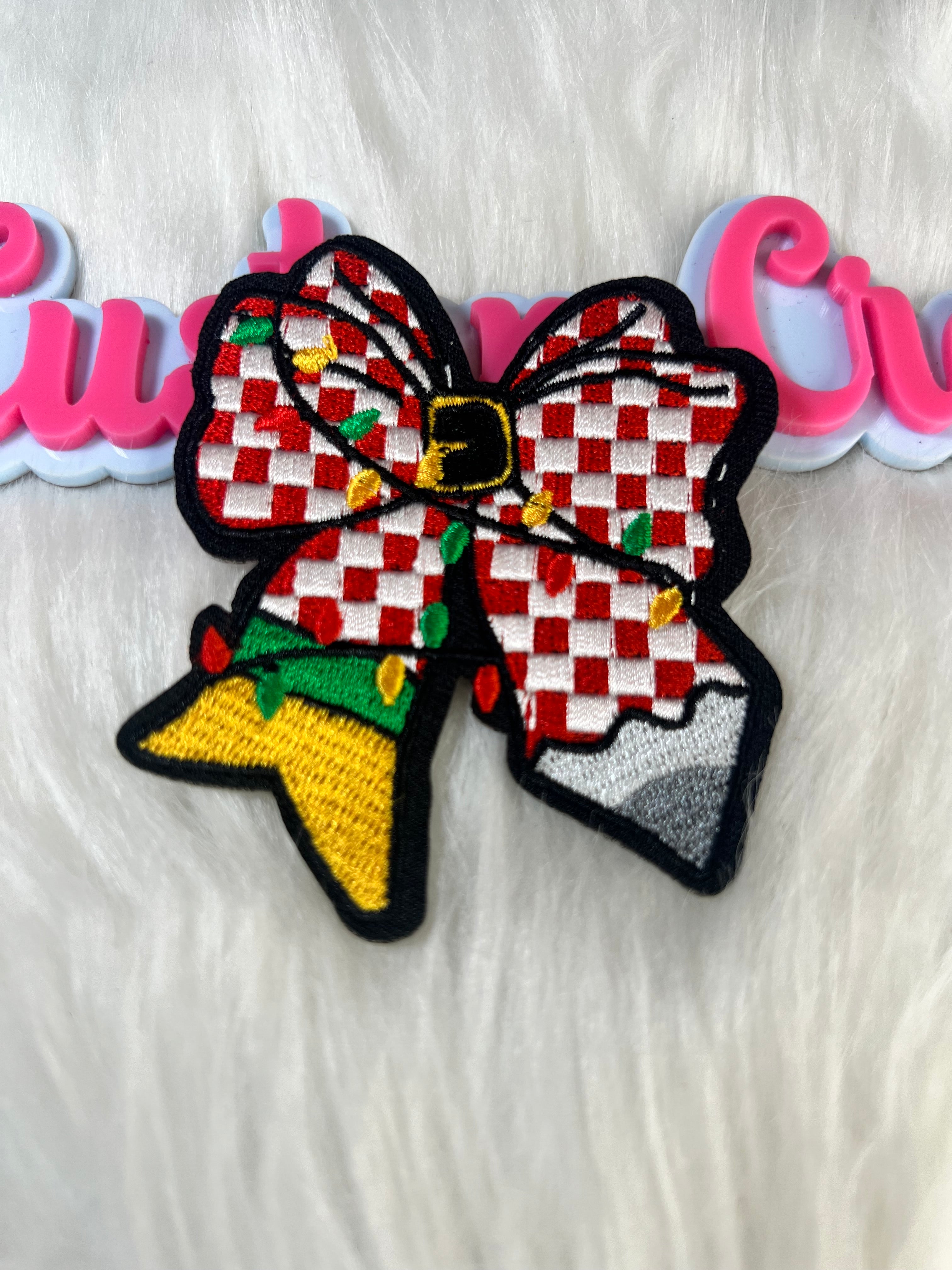 🎀 Holiday Bow Patch – DT’s Custom Creations
