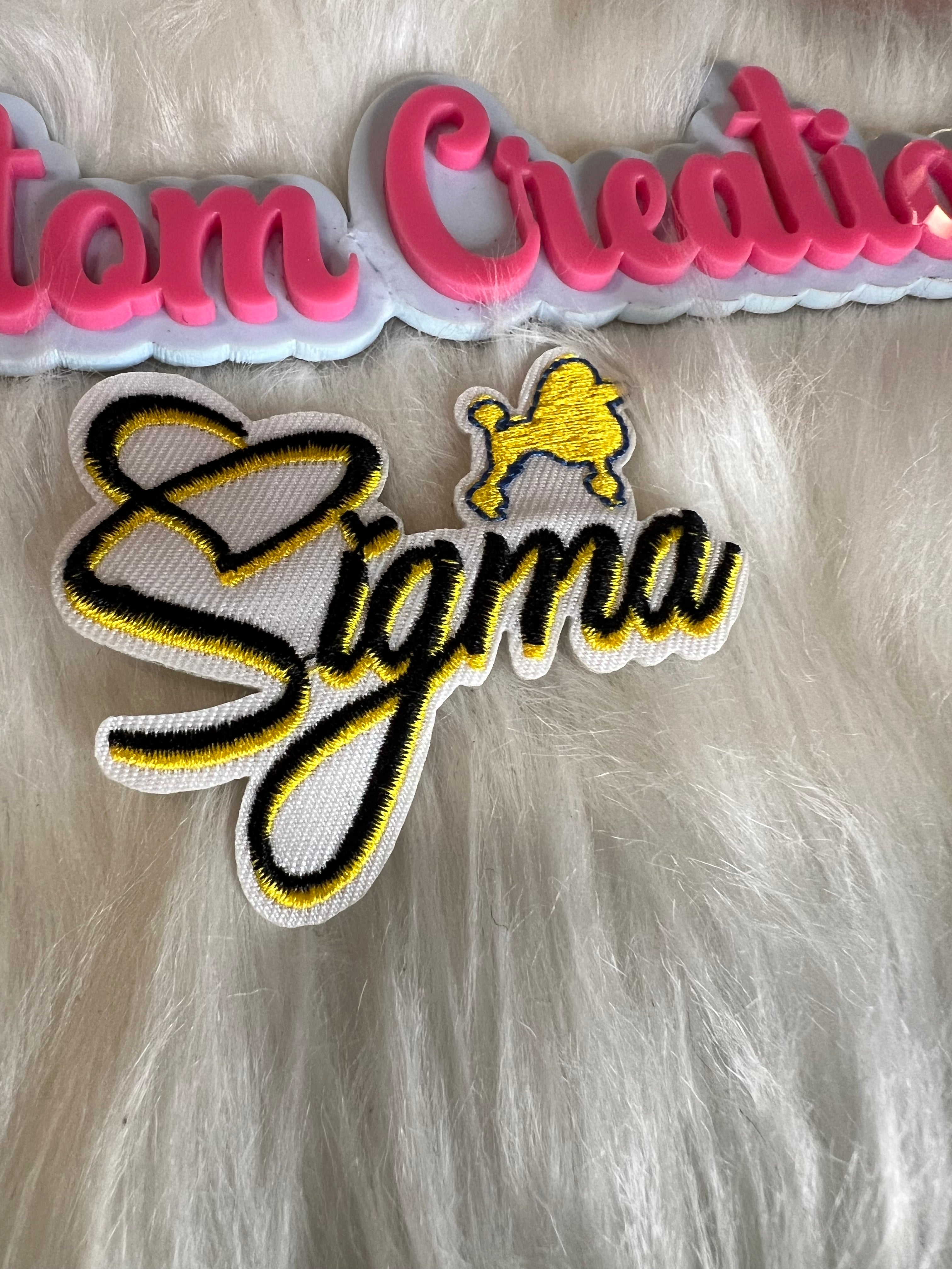 Sigma word Poodle – DT’s Custom Creations